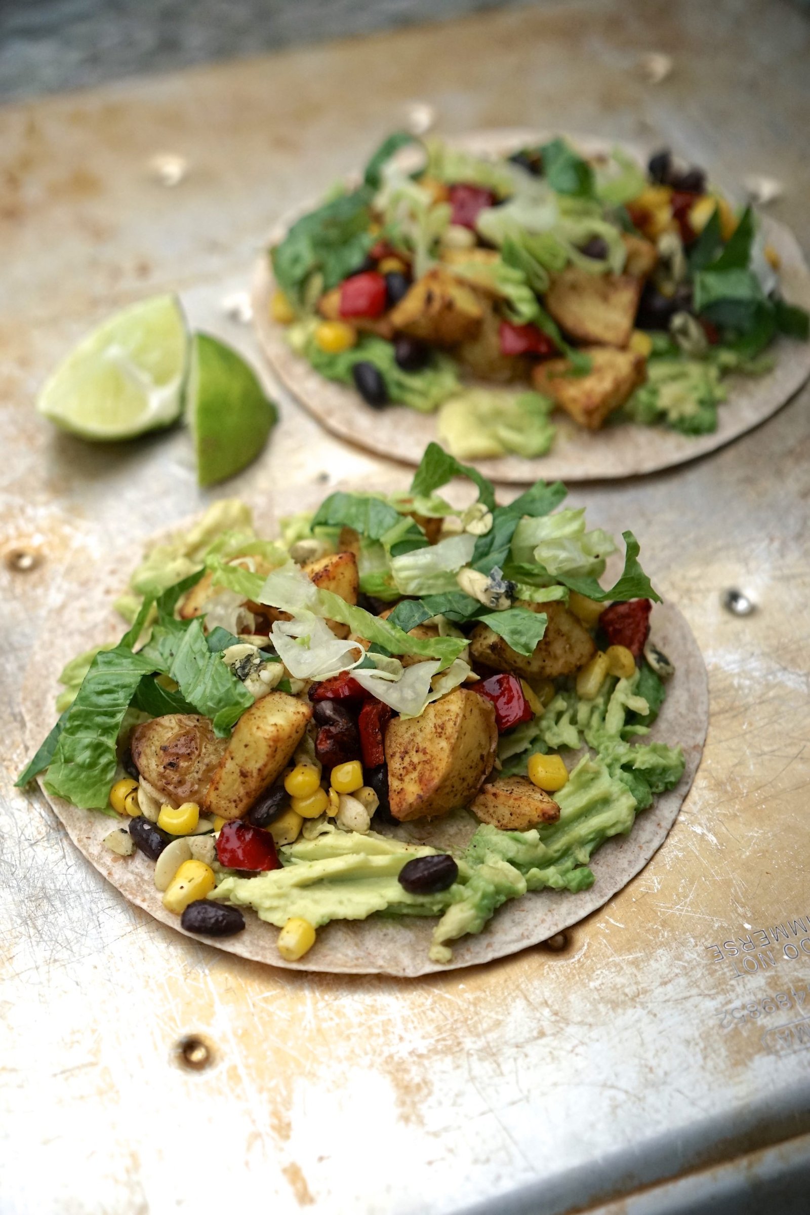 Vegan Roasted Potato Tacos | Living Healthy in Seattle