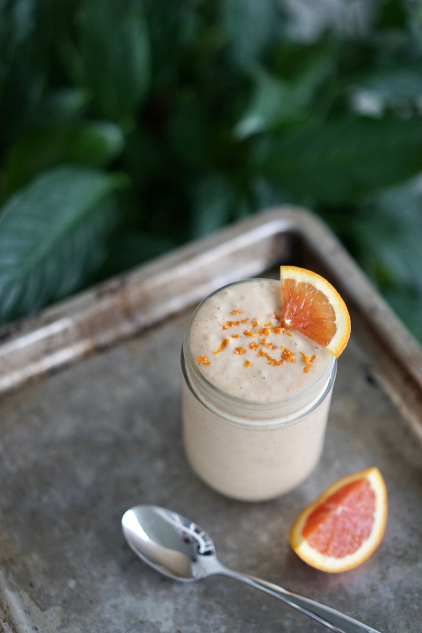 Vegan Creamsicle Protein Shake | Living Healthy in Seattle